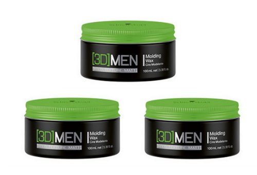 Schwarzkopf Professional 3D Men Molding Wax 3x 100ml kaufen Haarstyling