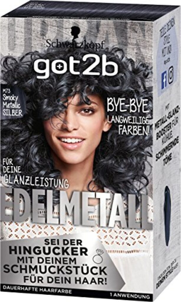 SCHWARZKOPF GOT2B Edelmetall M73 Smoky Metallic Silber, 1er Pack (1 x 142 ml) kaufen Haarfarben